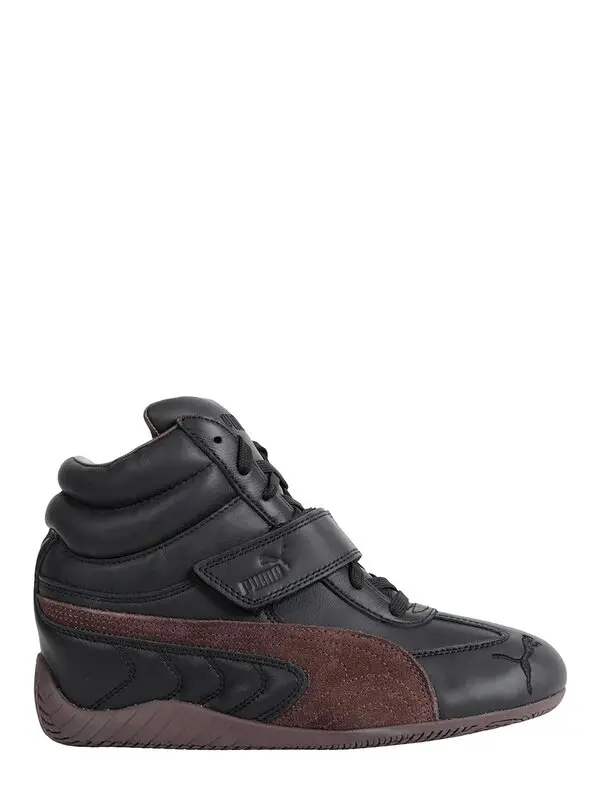 PUMA Speedcat Wedge High Top Sneakers - Black