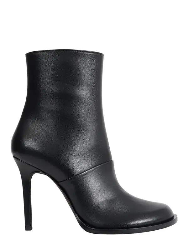 ANN DEMEULEMEESTER Mely High Heeled Ankle Boots - Black