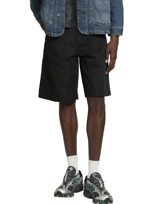 Carhartt Work In Progress Postal Double Knee Shorts - Black