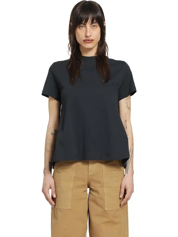 Moncler Cotton Jersey T-shirt - Blue