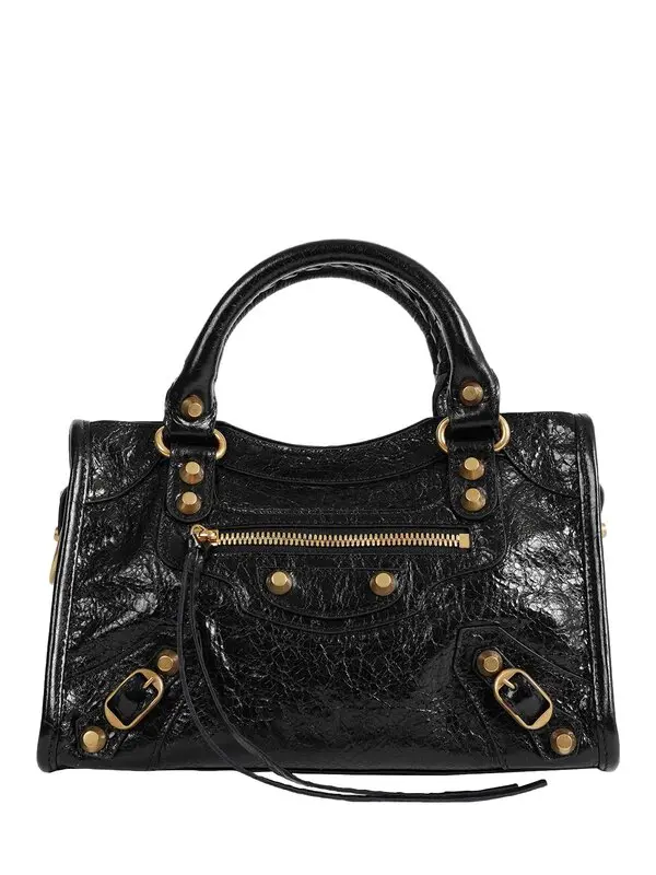 Balenciaga Le City Mini Top Handle Bag - Black