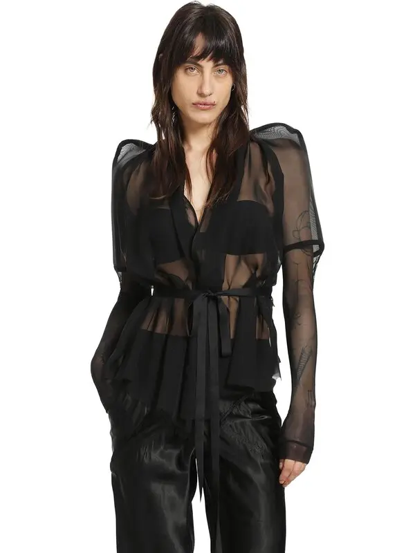 Rick Owens Temple Combo Metro Jacket - Black