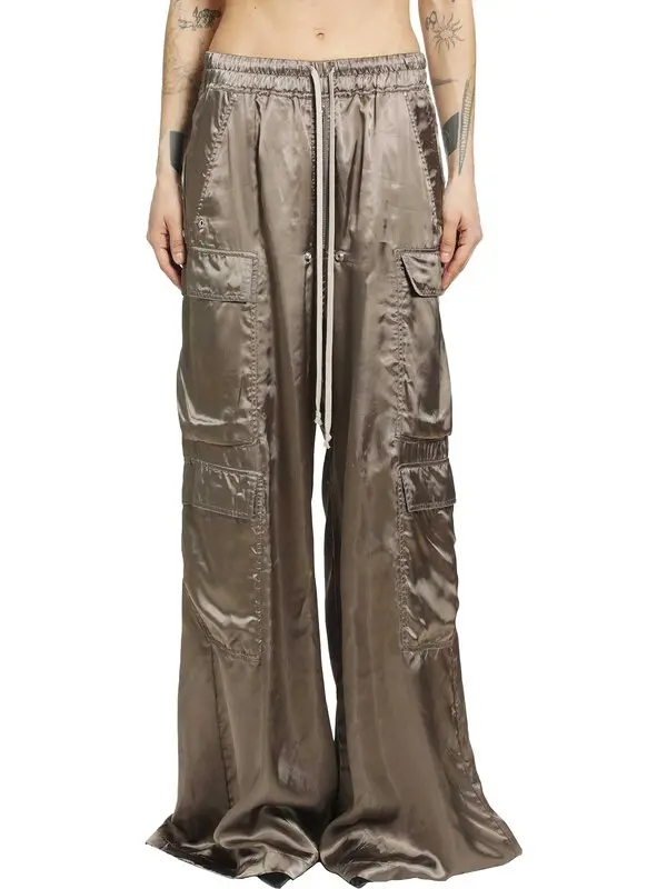 Rick Owens Temple Cargo Pants - Brown