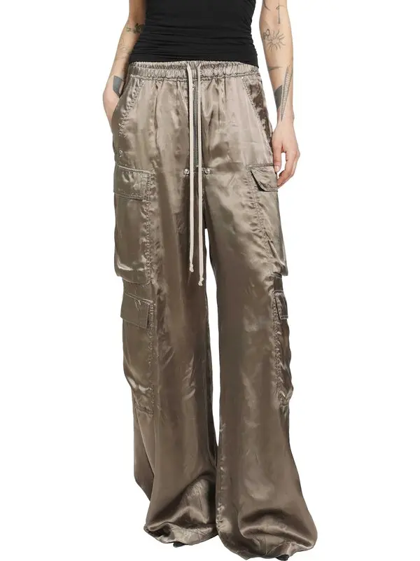 Rick Owens Temple Cargo Pants - Brown