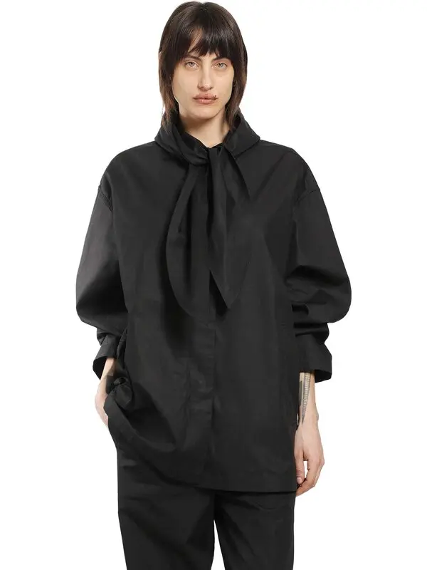 TOTEME Technical Scarf Jacket - Black