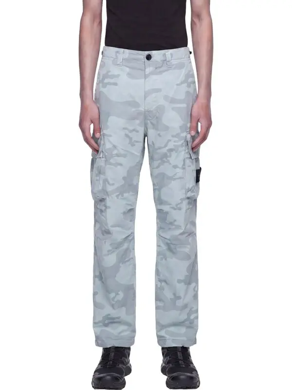 Stone Island Cargo Trousers - Blue