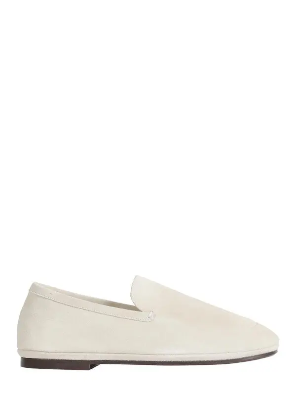 LEMAIRE Suede Outdoor Slippers - Beige