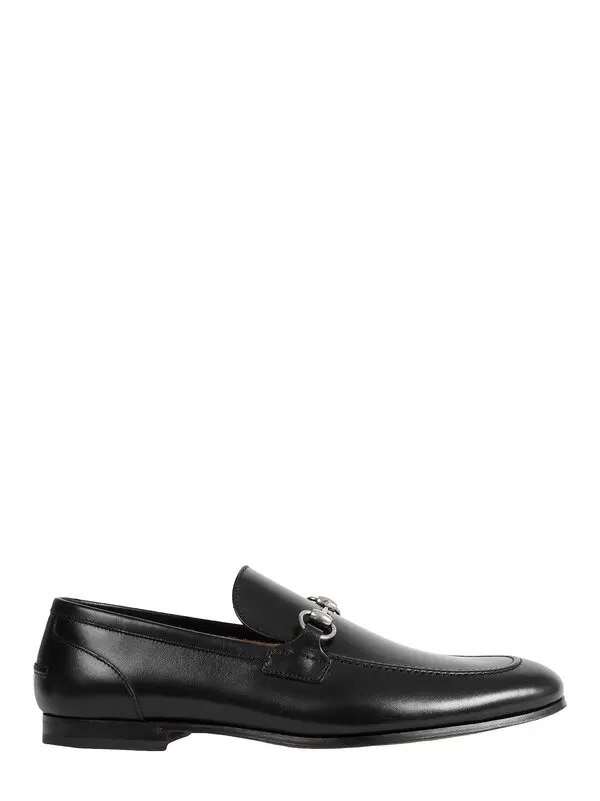 Gucci Jordan Leather Loafer - Black