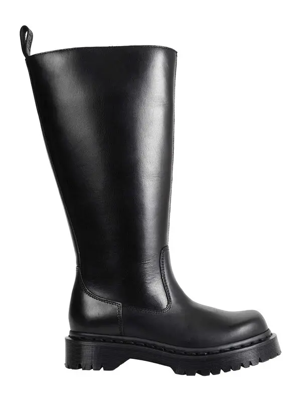 Dr. Martens Rejena Hi Old Harness Leather Boots - Black