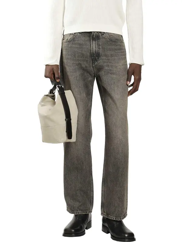 Our Legacy Third Cut Jeans In Nocturne Dust Wash - Grey