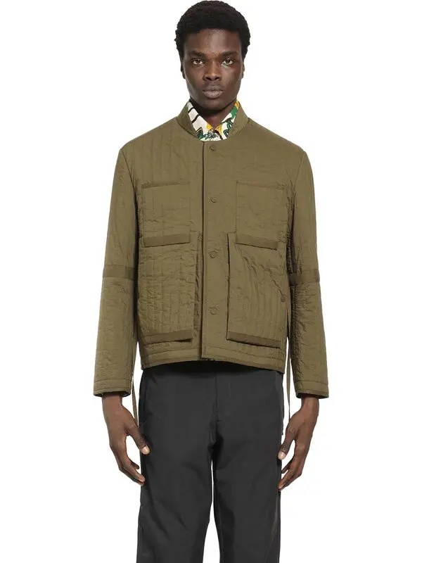 CRAIG GREEN Reversible Quilted Worker Jacket - Green