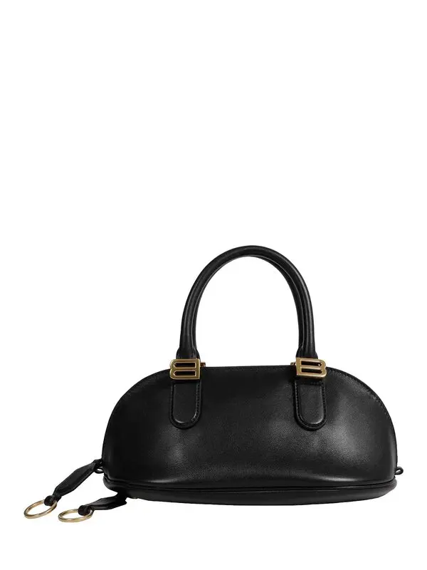 Balenciaga Bolero Bowling Mini Bag - Black