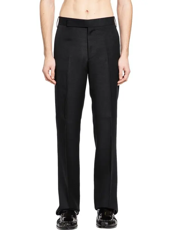 LARDINI Tailored Ecovero Trousers - Black