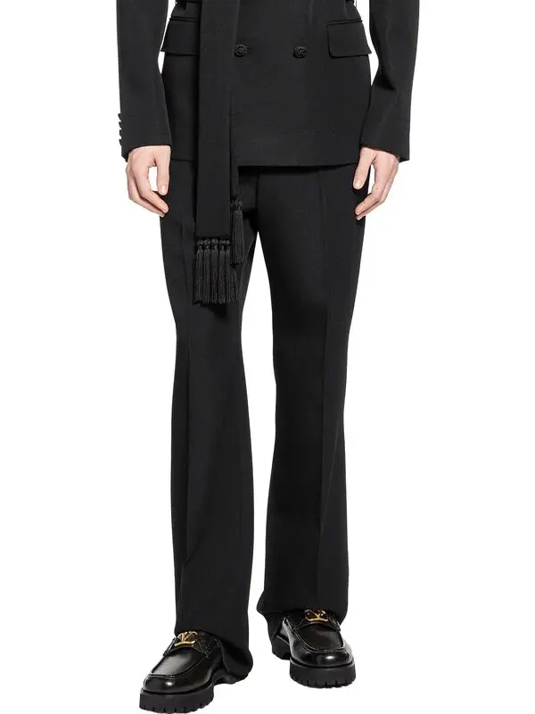 Valentino Garavani Wool Pants - Black