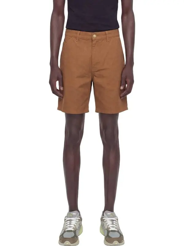 Carhartt Work In Progress Single Knee Shorts - Brown