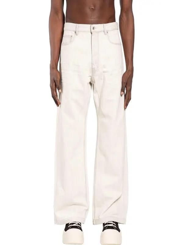 Rick Owens Temple Geth Jeans - White