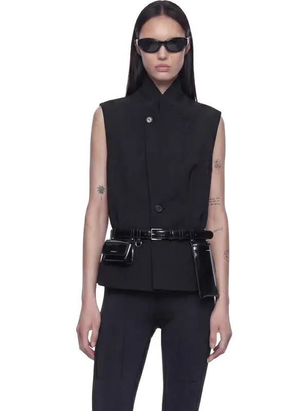 Coperni Technical Tailored Vest - Black