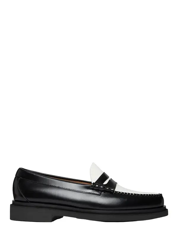G.H. BASS & CO. Larson Penny Loafers - Black&white