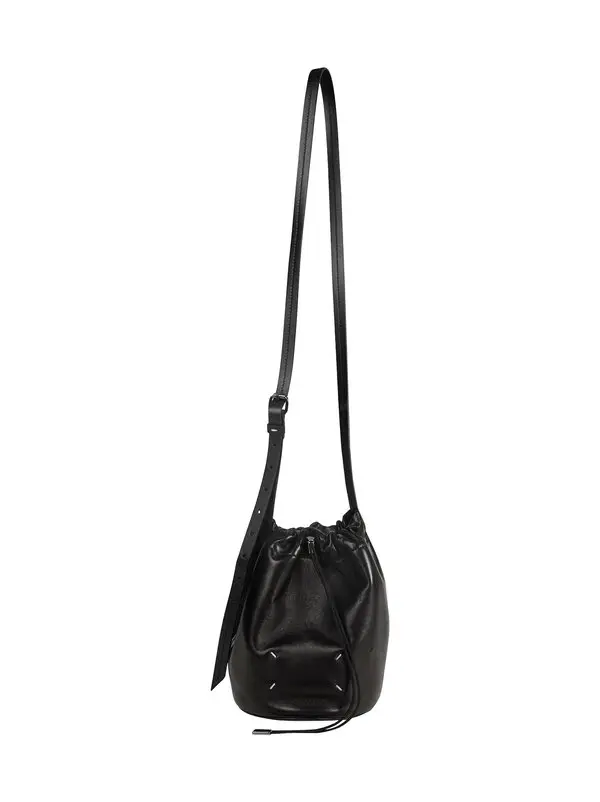 MAISON MARGIELA Drawstring Pouch Bag - Black