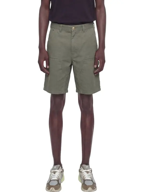 Carhartt Work In Progress Double Knee Shorts - Green