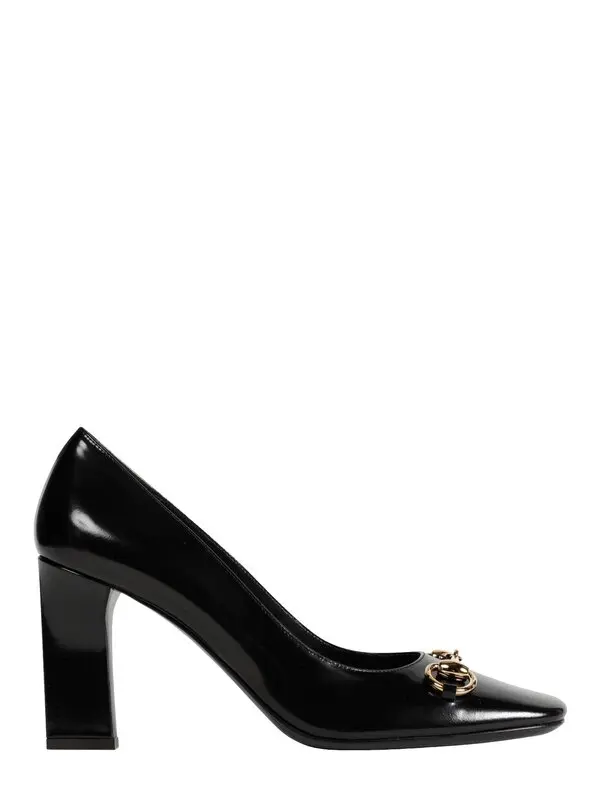 Gucci Signora Pumps With Horsebit Detail - Black