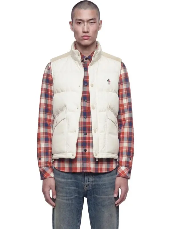 Moncler Sacis Down Gilet - White