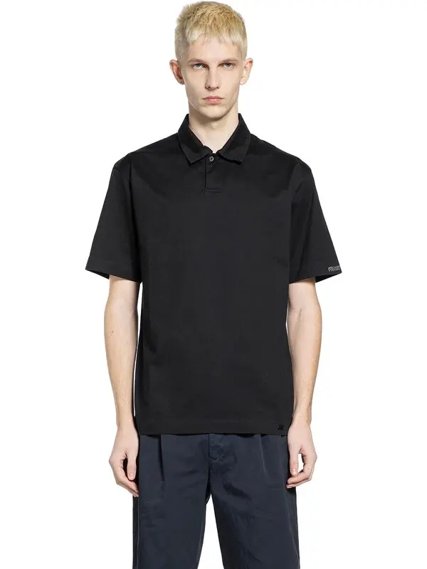 MASSIMO OSTI STUDIO Polo Shirt - Black