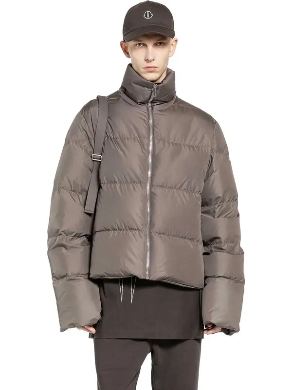 Rick Owens Moncler X Cyclopic Down Jacket - Grey