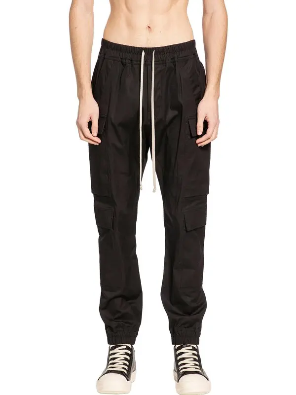 Rick Owens Temple Mastodon Megacargo Pants - Black