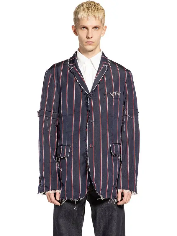 Thom Browne Mogador Stripe Blazer - Blue