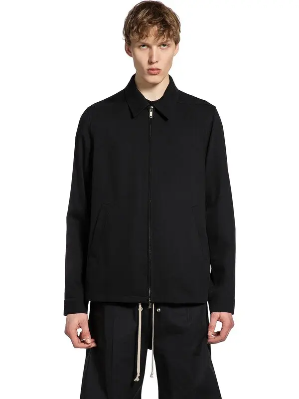 Rick Owens Temple Brad Jacket - Black