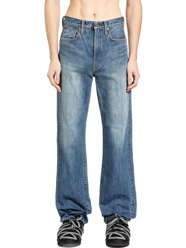 Kapital Zimbabwe Denim 5p Monkey Th Jeans - Blue