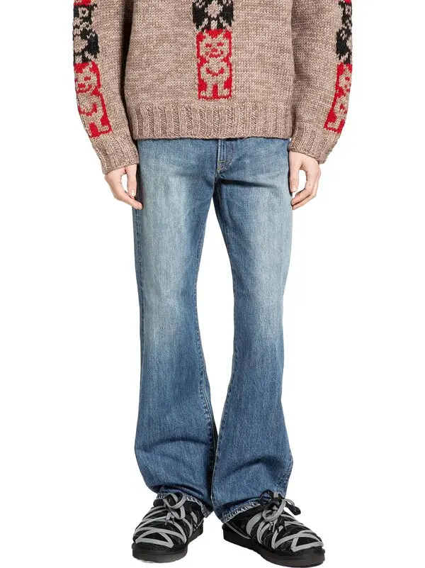 Kapital Zimbabwe Denim 5p Monkey Th Jeans - Blue