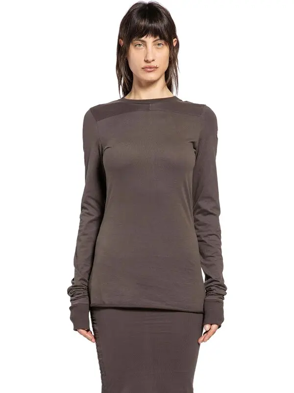 Rick Owens Moncler X Long Sleeve T-shirt - Grey
