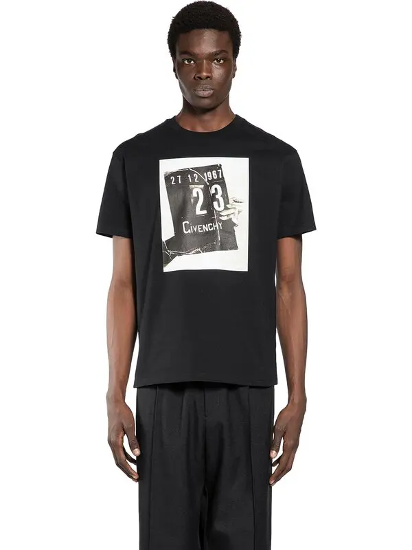 Givenchy Clapperboard Print T-shirt - Black