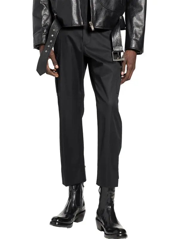 Alexander McQueen Sailor Cargo Trousers - Black