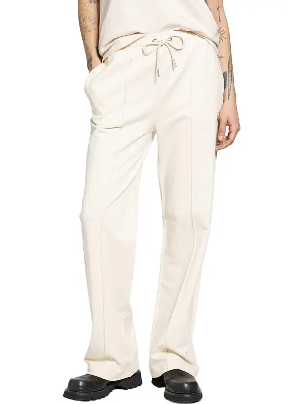 Moncler Cotton Fleece Sweatpants - Off-white