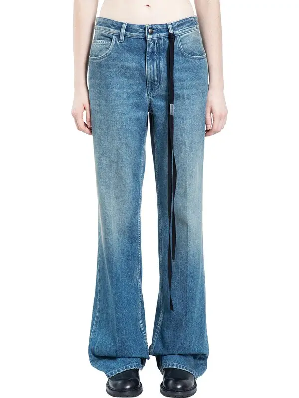 ANN DEMEULEMEESTER Vive 5-pocket Jeans - Blue