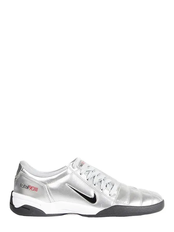 Nike Total 90 Quilted Leather Sneakers - Silver