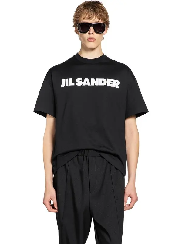 JIL SANDER Cn Ss T-shirt - Black