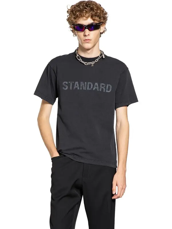 Balenciaga Standard T-shirt Regular Fit - Black