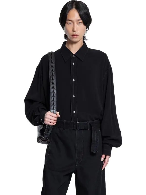 LEMAIRE Relaxed Shirt - Black