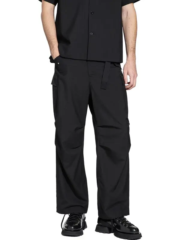 Sacai Wool Suiting Cargo Pants - Black