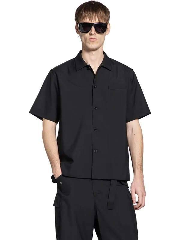 Sacai Suiting Shirt - Black