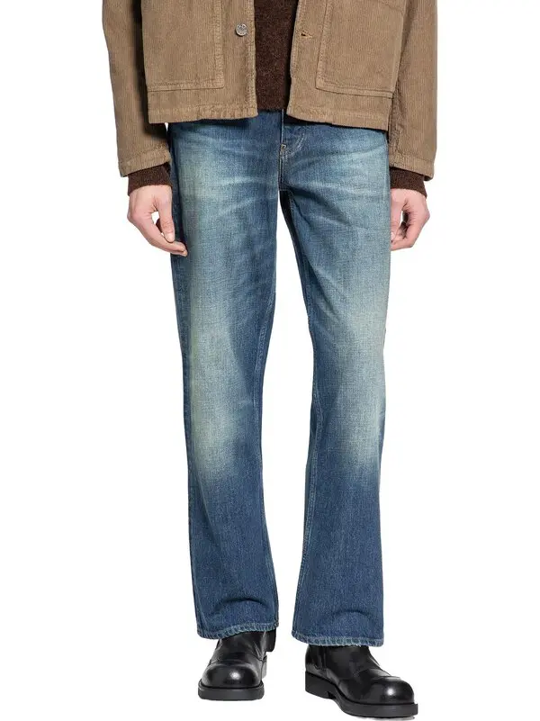 SUNFLOWER Loose Fit Straight Leg Jeans - Black