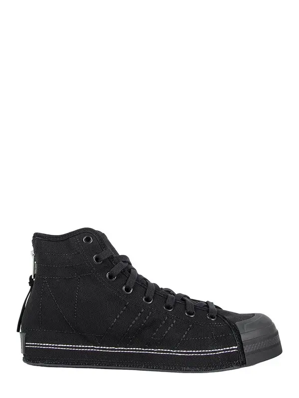 Y3 Nhbd Collaboration Hi Nizza Sneakers - Black