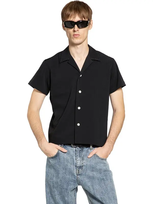 SECOND / LAYER Ss Avenue Shirt - Black