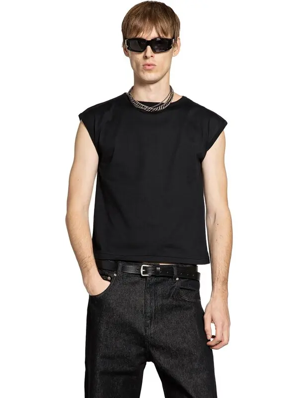 SECOND / LAYER Crail Tap Tee - Black
