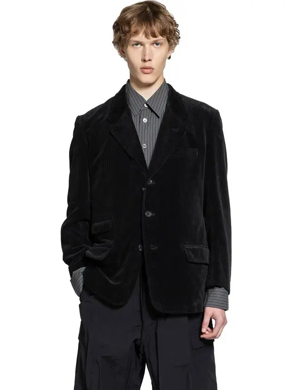 Y'S YOHJI YAMAMOTO Blazer With Classic Fit - Black