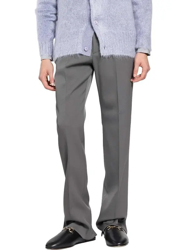 Gucci Wool Tailored Pants - Grey